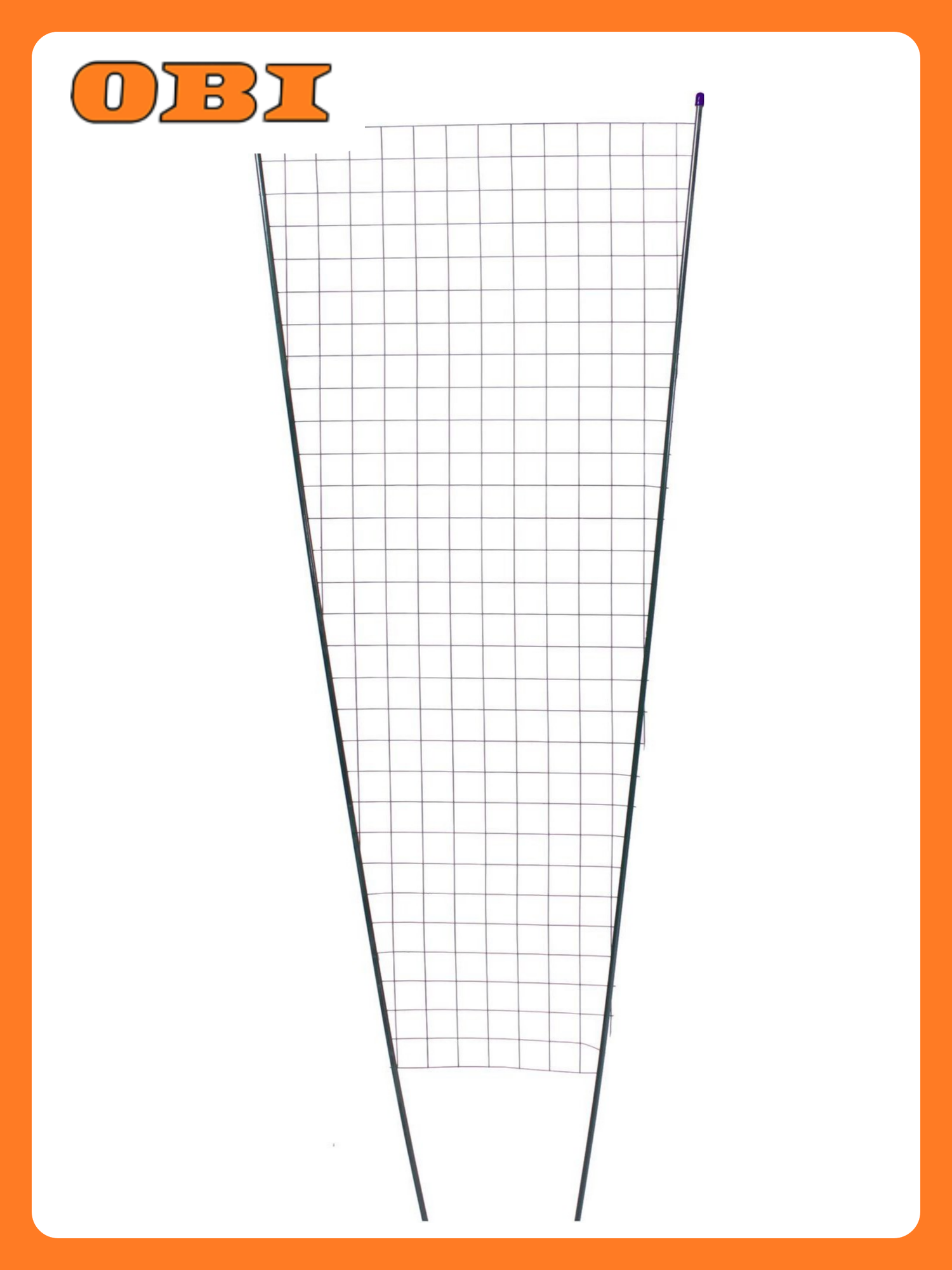 Шпалера Клевер-С, для вьющихся растений, металл, 70x200x10 см