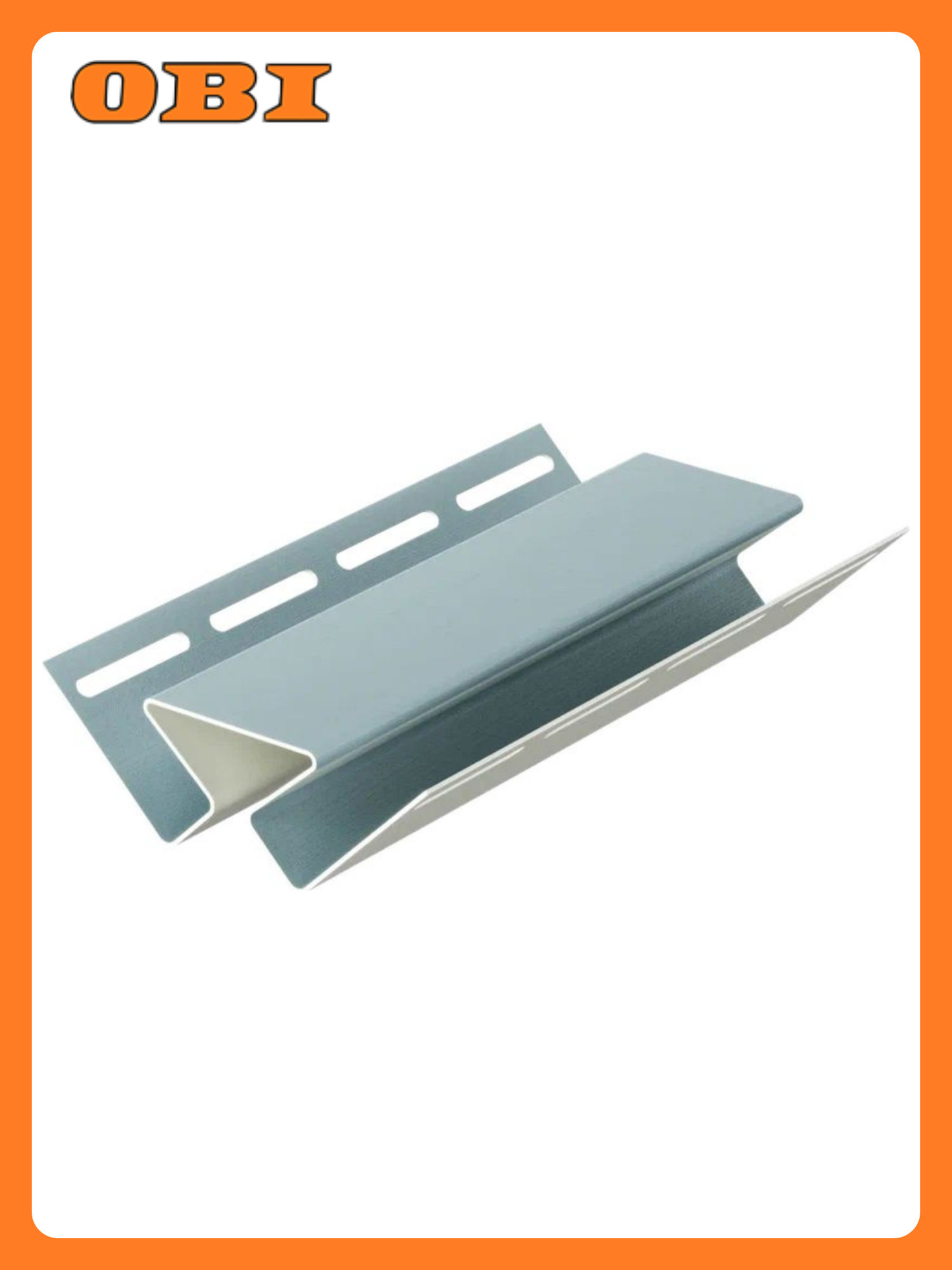 Внутренний угол Docke Premium, виниловый, рельефный, цвет голубика, 30 см