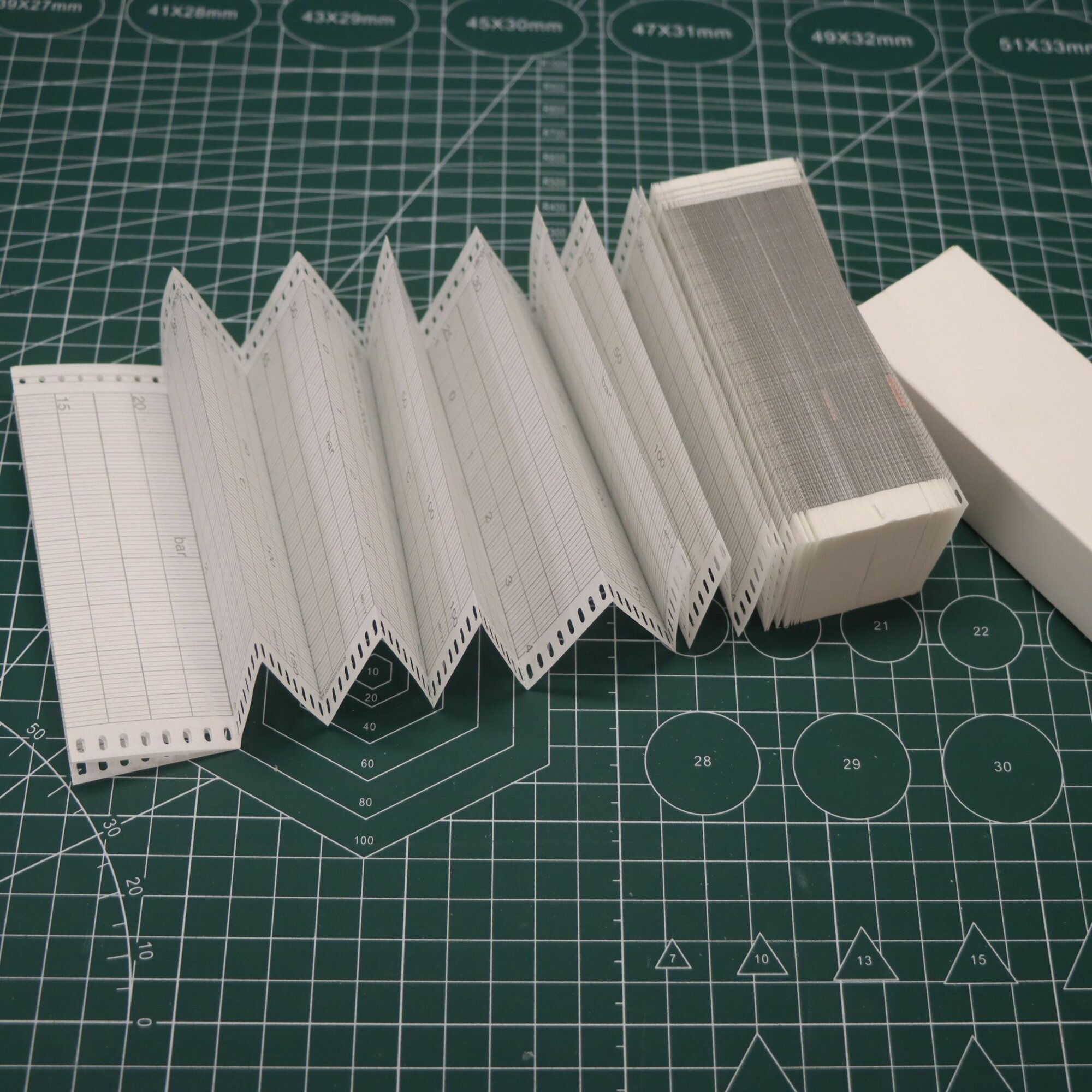 Бумага диаграммная для самописцев