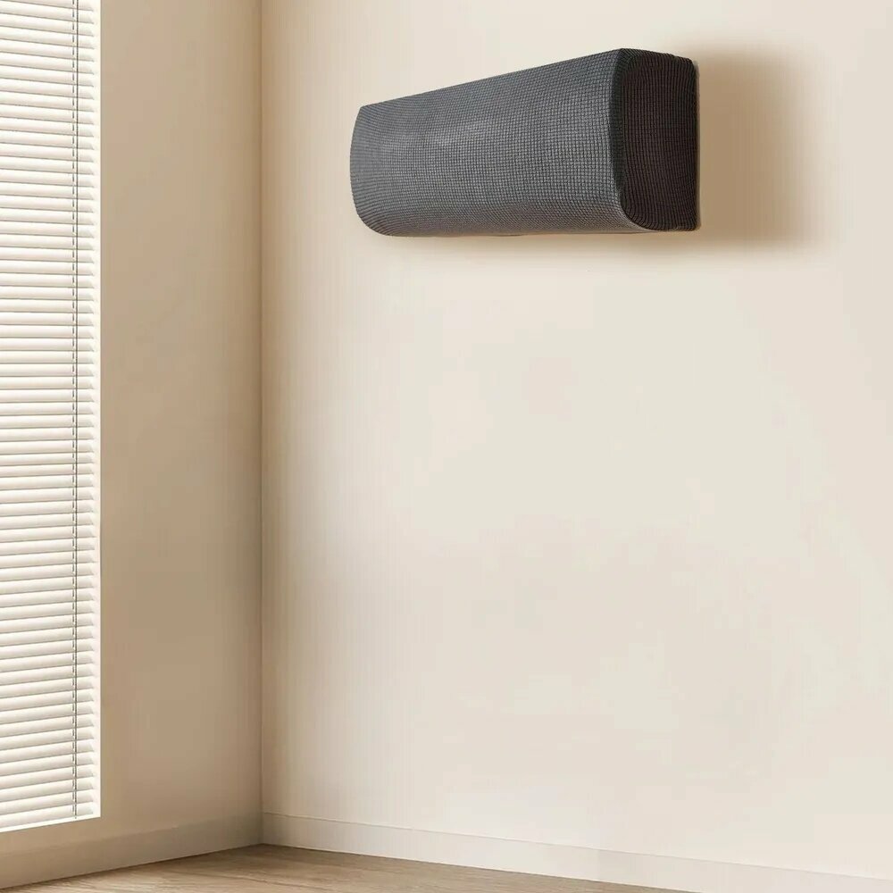 Защитный Чехол Для Кондиционера, Темно-Серый, Из Полиэстера, Для Внутренних Блоков, Легко Навешивать, 1 Шт