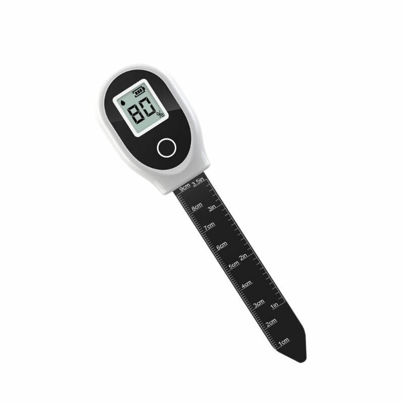 Гигрометр с цифровым дисплеем, измеритель влажности почвы (без батареи)