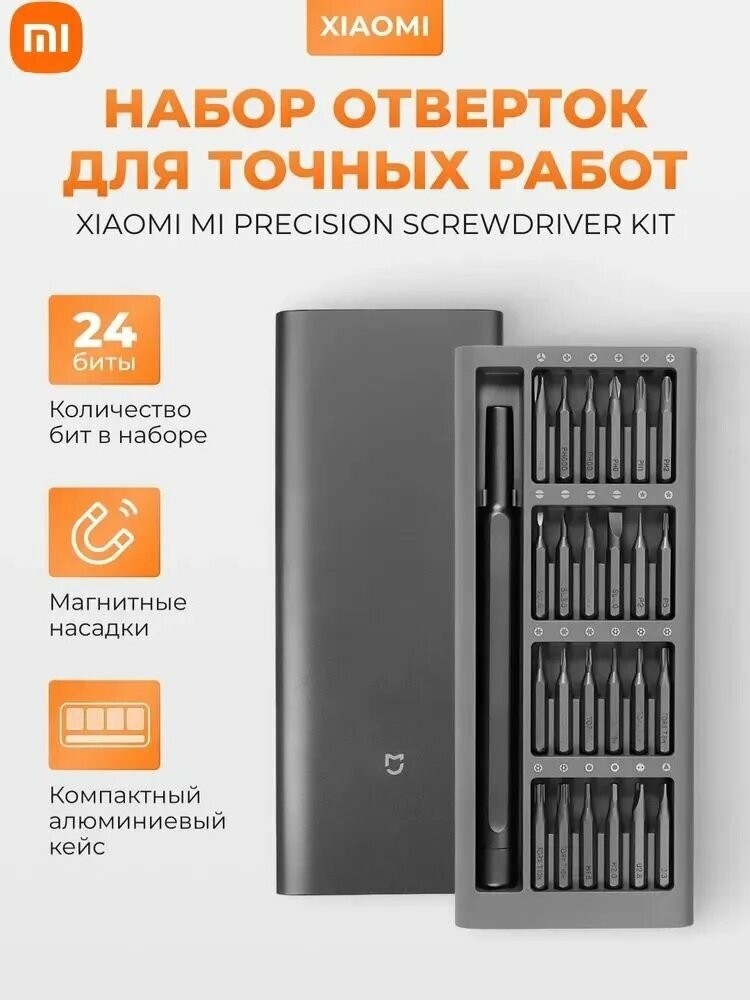 Набор отвёрток Xiaomi Mi Precision Screwdriver Kit для точных работ