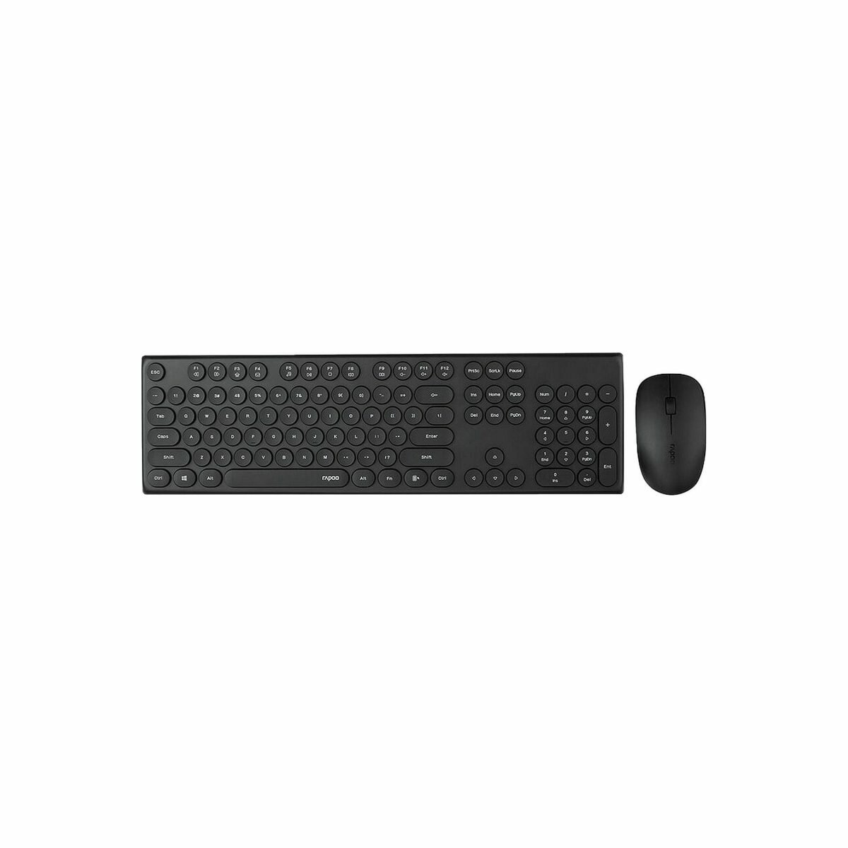 Набор клавиатура+мышь Rapoo беспроводной X260S, черный (2096734)