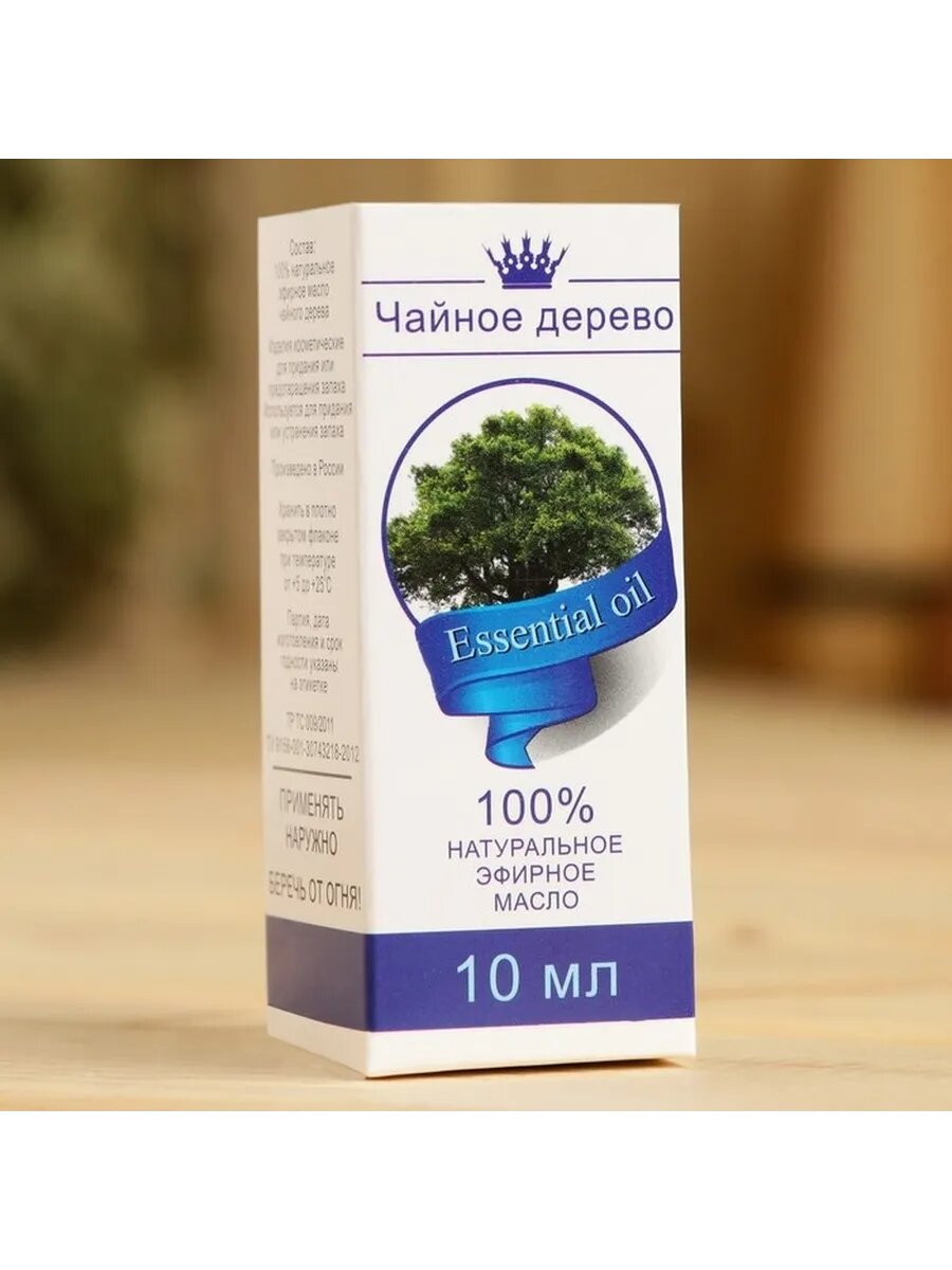 Масло чайного дерева для дезинфекции и релаксации