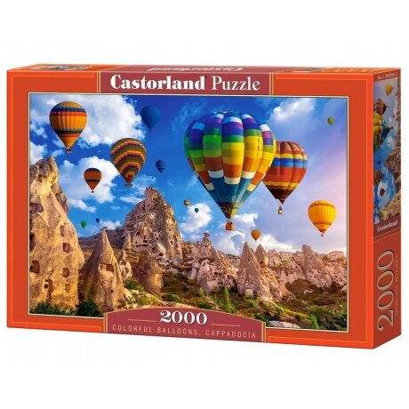 Пазл Castorland 2000 арт. C-200900 Цветные воздушные шары Каппадокия