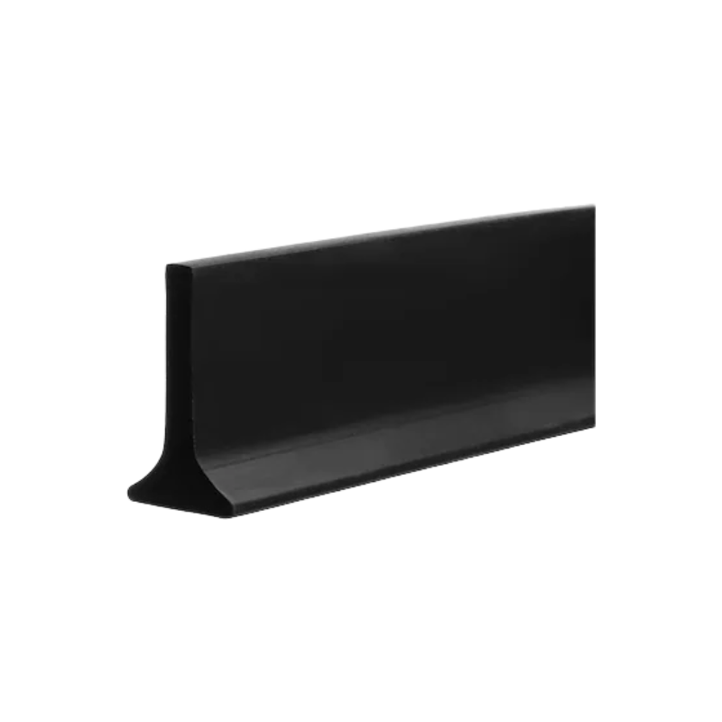 Черная силиконовая водонепроницаемая планка самоклеющаяся для дна ворот герметизирующая лента водостойкая лента водостоп 100см черная