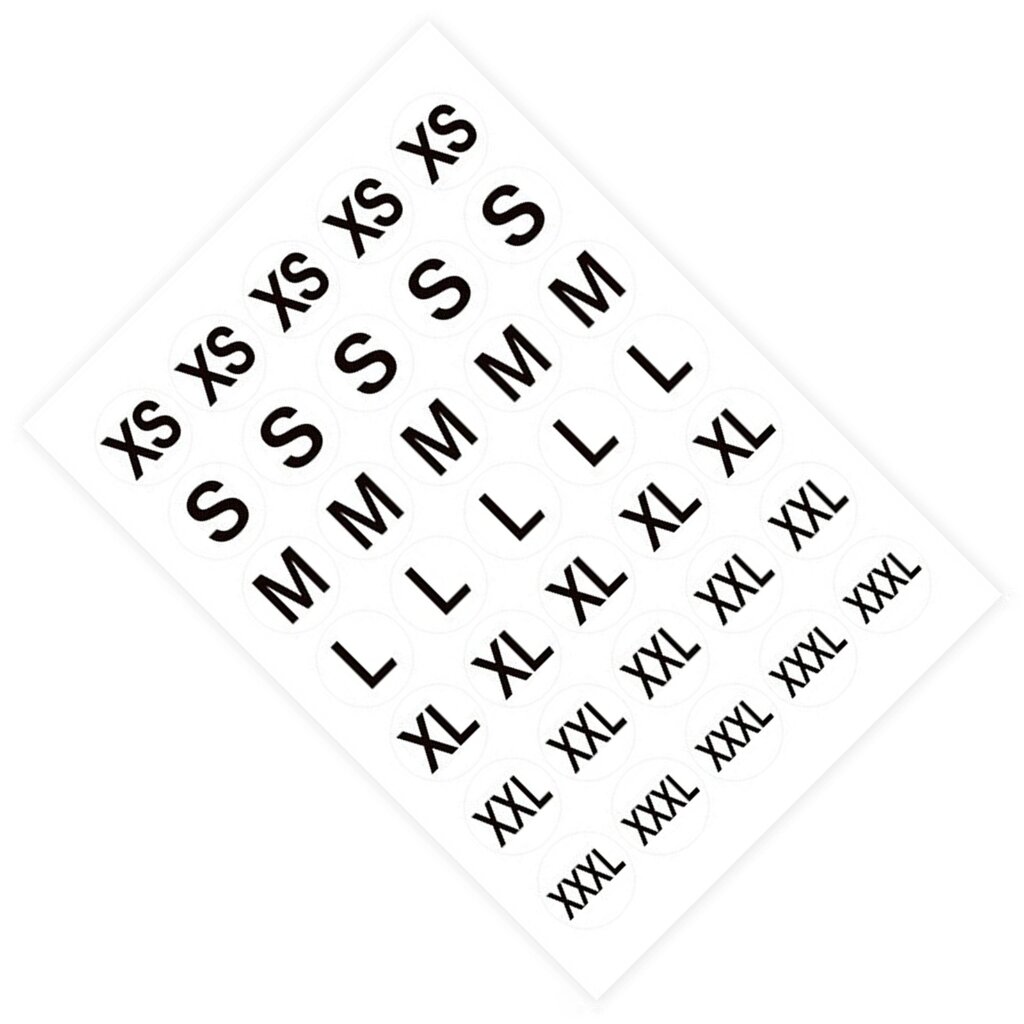 Наклейки размером 350 с цветовой кодировкой, подходящие для организации инвентаря одежды, обуви, шляп, многоцелевой клейкий билет