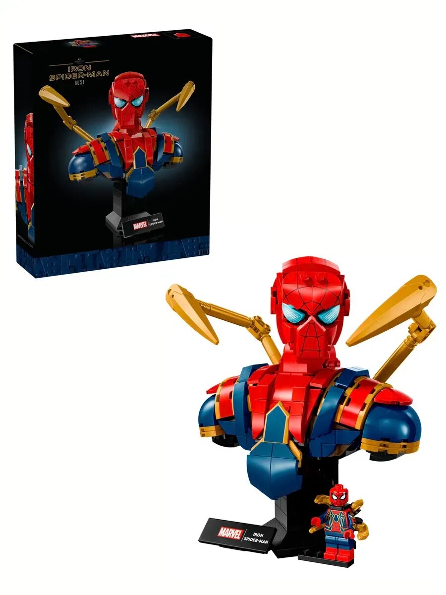 Конструктор 3D модель, Бюст Железного Человека-паука