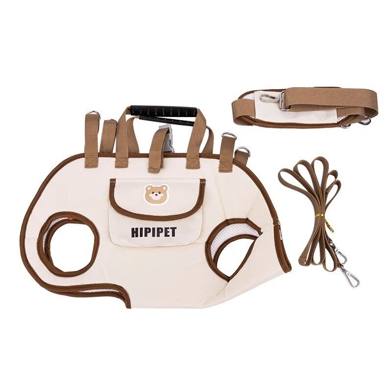 Переноска для собак мелких пород Air-Lift Carry Harness Коричневый, M, khaki