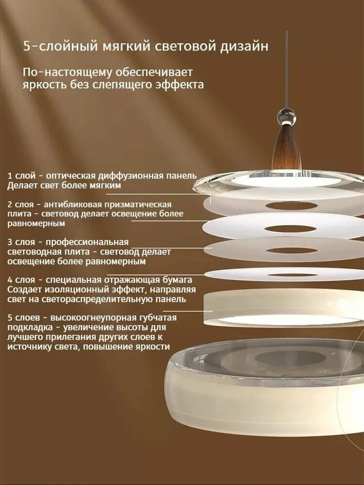 Cassina Люстра, LED, 36 Вт — фото 1
