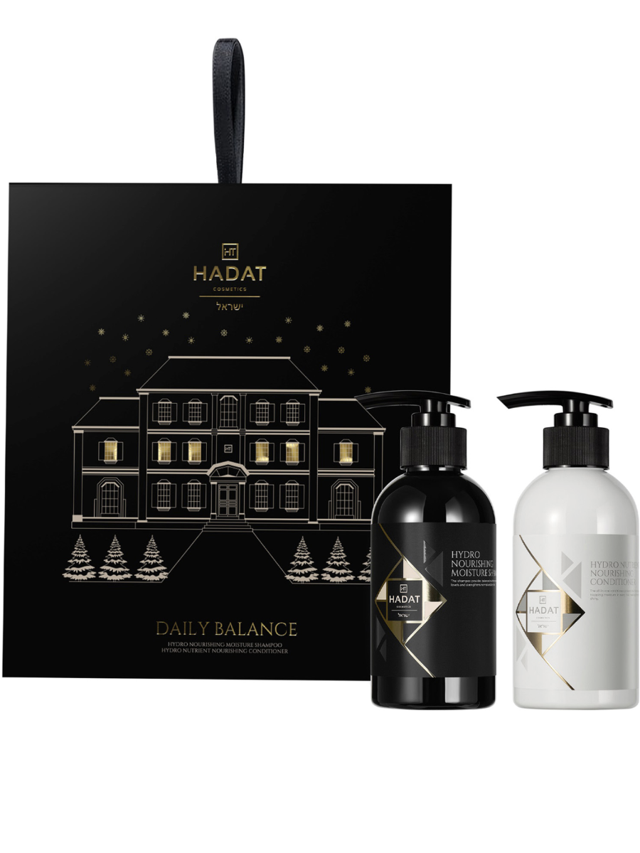 HADAT COSMETICS Новогодний Набор для Питания Волос DAILY BALANCE SET