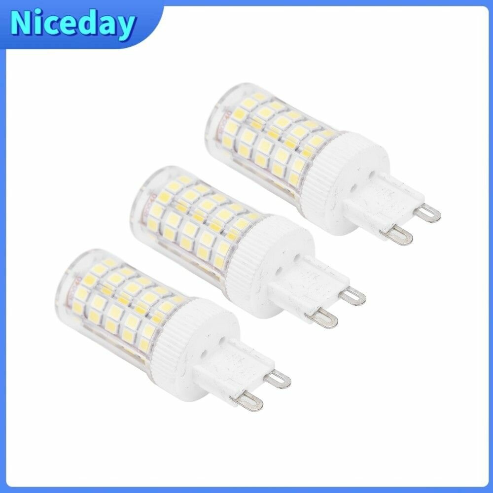 3 шт. G9 LED лампа 10W, 360 градусов, керамическая, для кухни, 220V