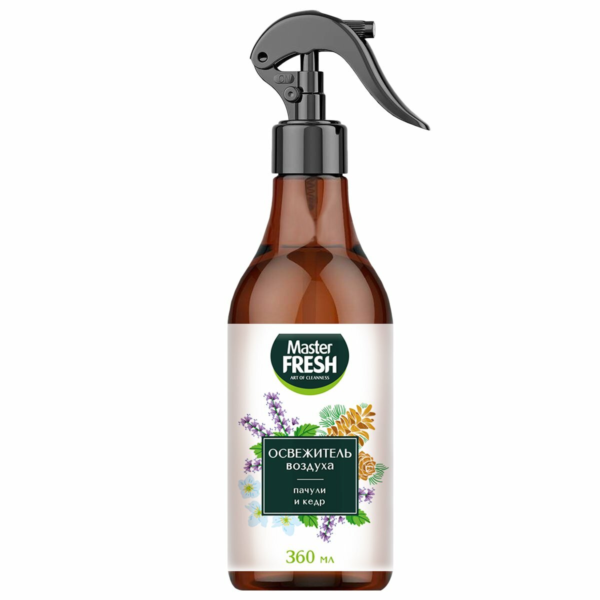 Освежитель воздуха Master Fresh "Пачули и кедр", аэрозоль, 360 мл