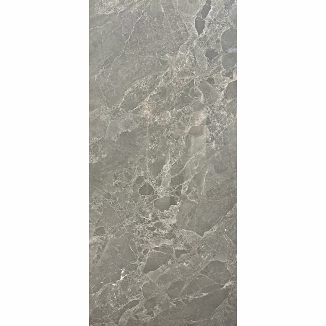 Керамогранит Vizavi Ceramica Lande ZA-L12632 полированный серый 60х120 см для пола и стен