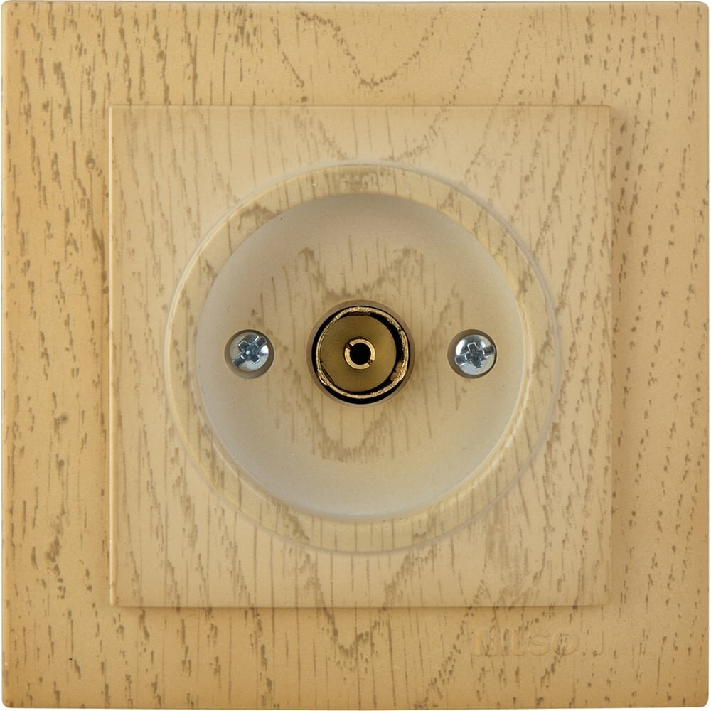 Конечная розетка Nilson Touran wood