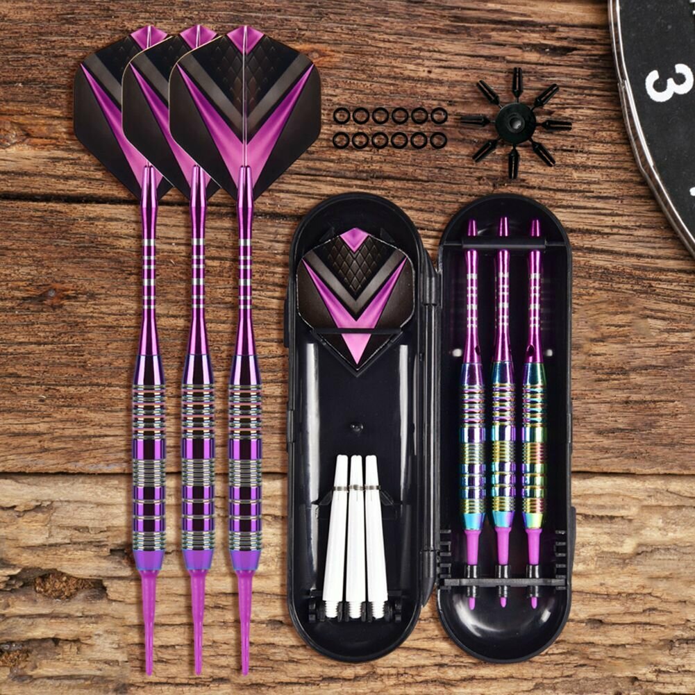3pcs Target Target Darts установлен с защитниками полета.