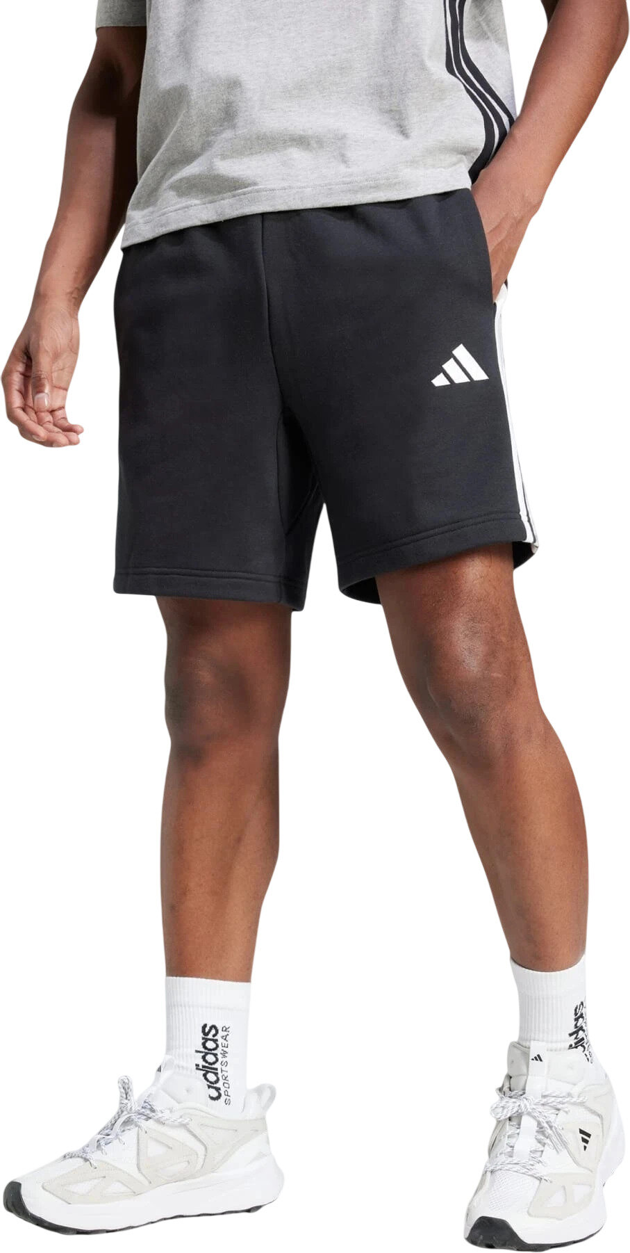 Шорты спортивные Essential 3-Stripes French Terry Shorts