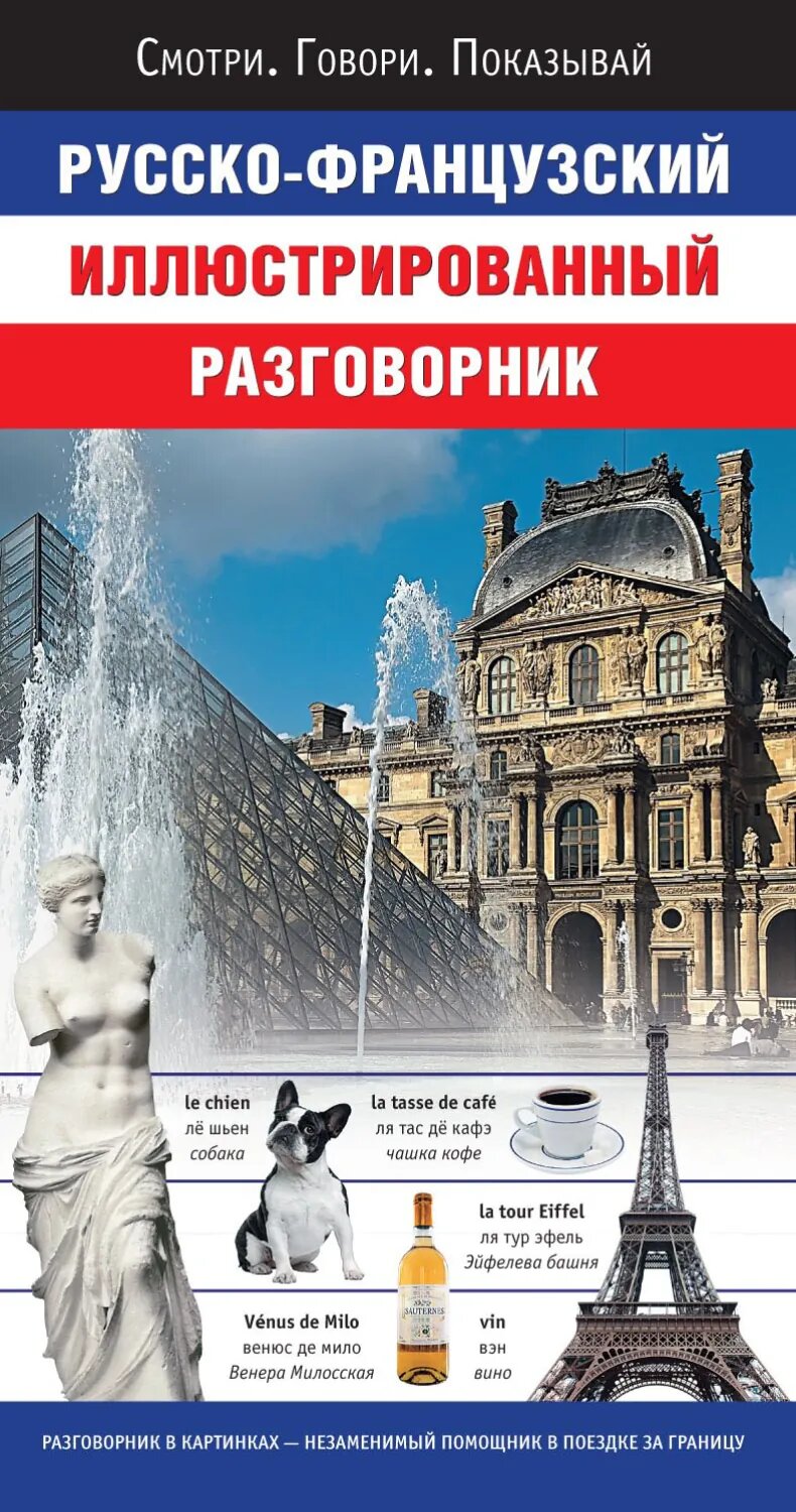 Русско-французский иллюстрированный разговорник [Цифровая книга]