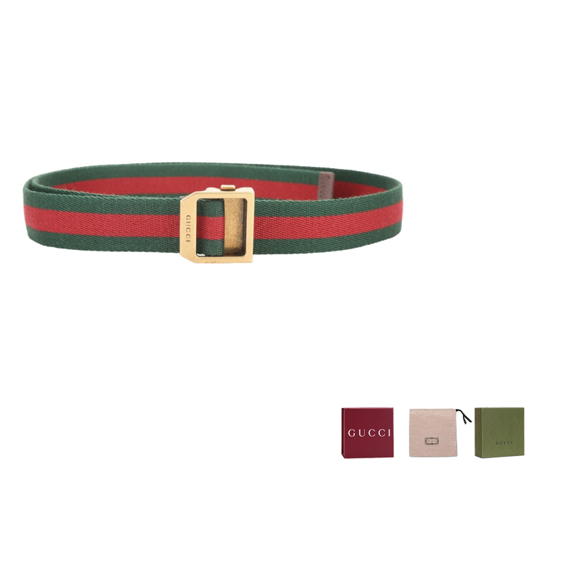 GUCCI Ткань Ремешок Унисекс Разноцветный Ширина Тела 3 см 100