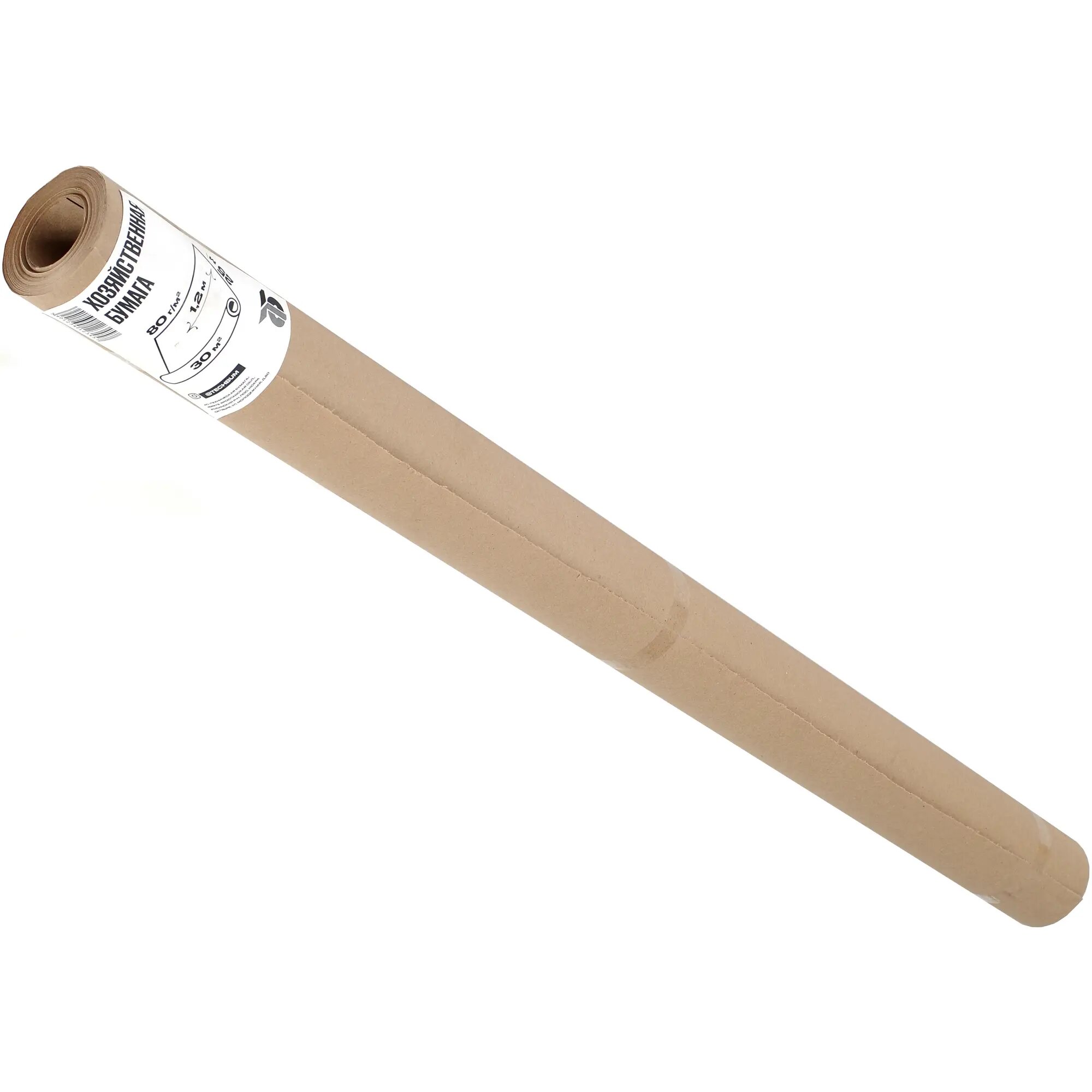 Бумага хозяйственная пл-80 гр/м² 1.2x25 м