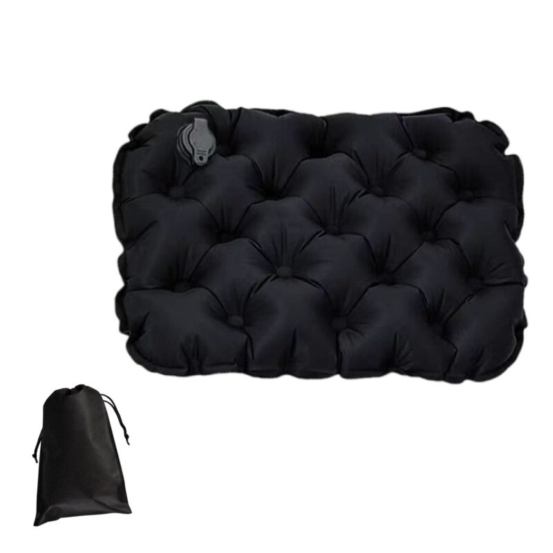 2026 Новейшая Надувная Подушка для Улицы Легкая Портативная Подушка для Офисного Сиденья Влагостойкая Подушка для Стула Подушка для Концерта Подушка для Кемпинга Хранение TPU