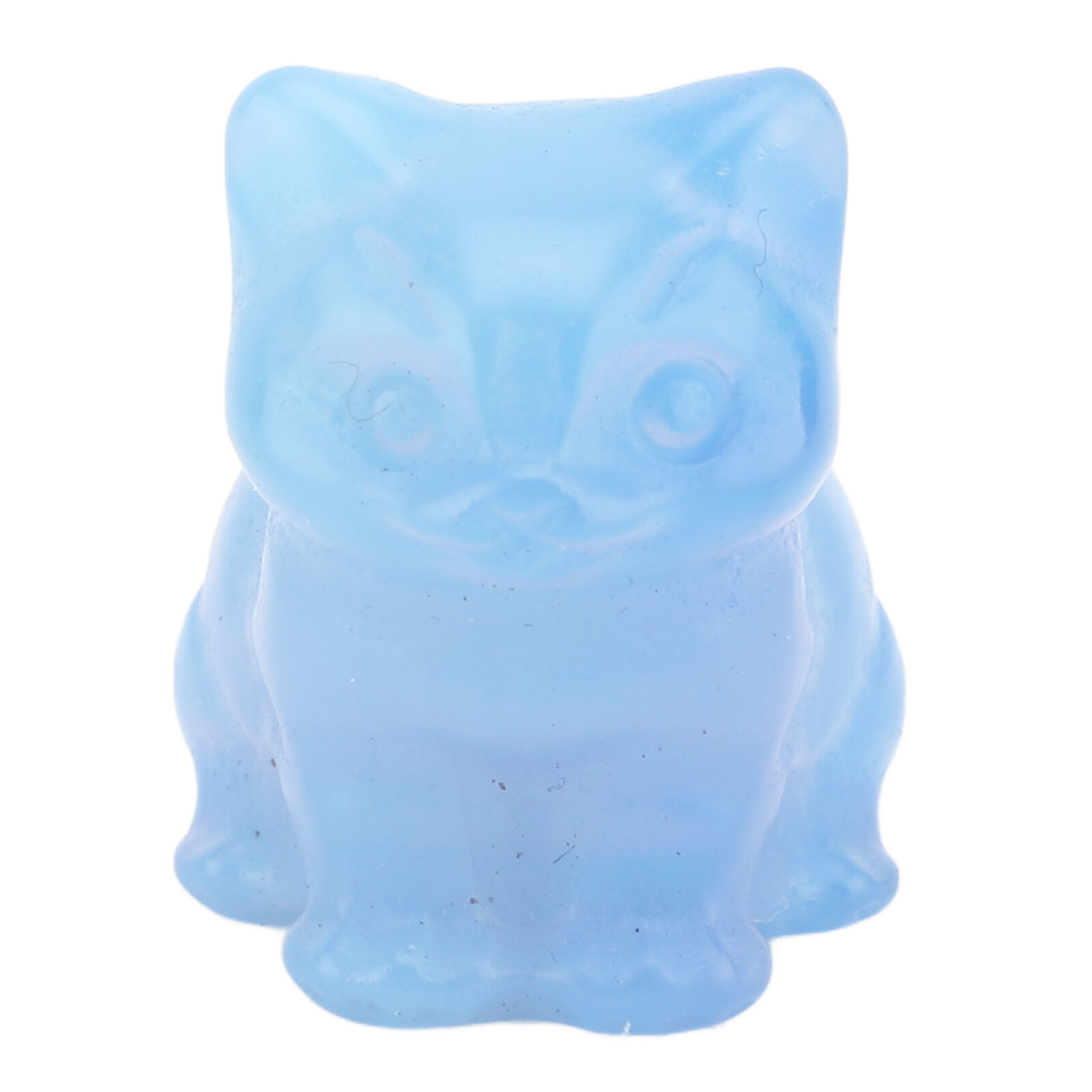 Кошка статуэтка хрустальный камень резные статуя Симпатичная орнамент для домашнего и офисного стола украшения типа 1