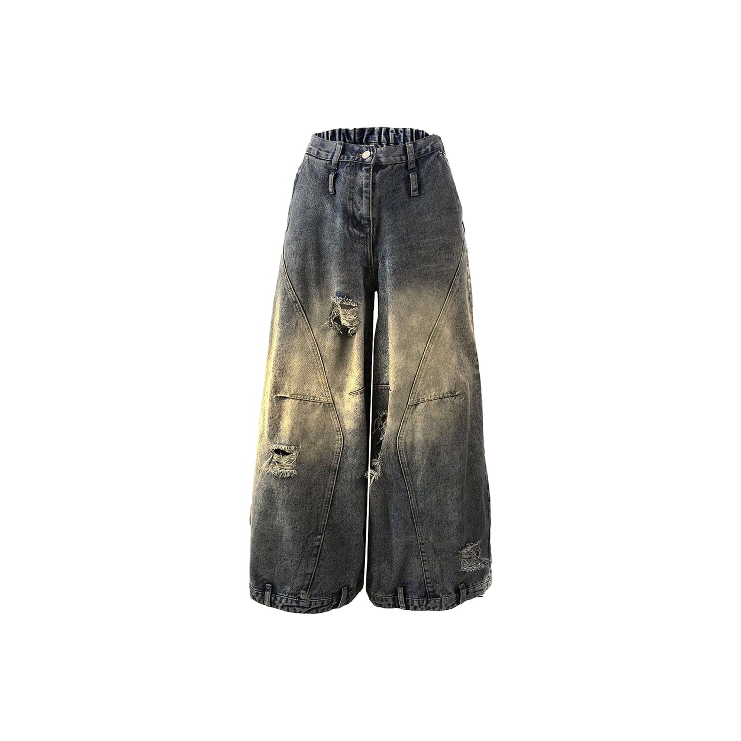 Джинсы палаццо 