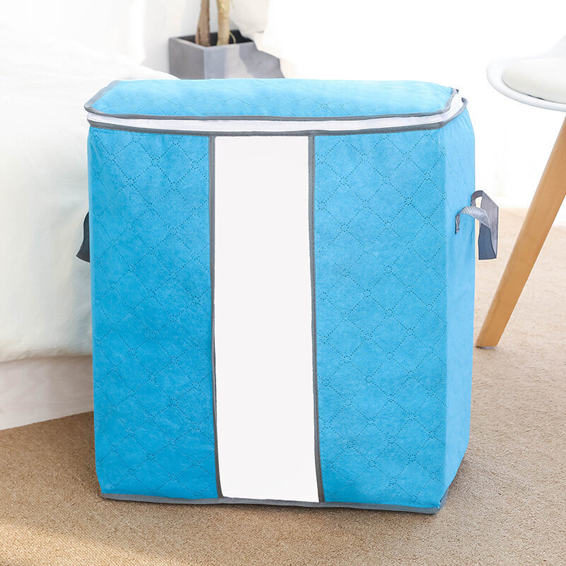 Сумки для хранения одежды для организации хранения одеял и пледов, утолщенные большие тканевые сумки для упаковки