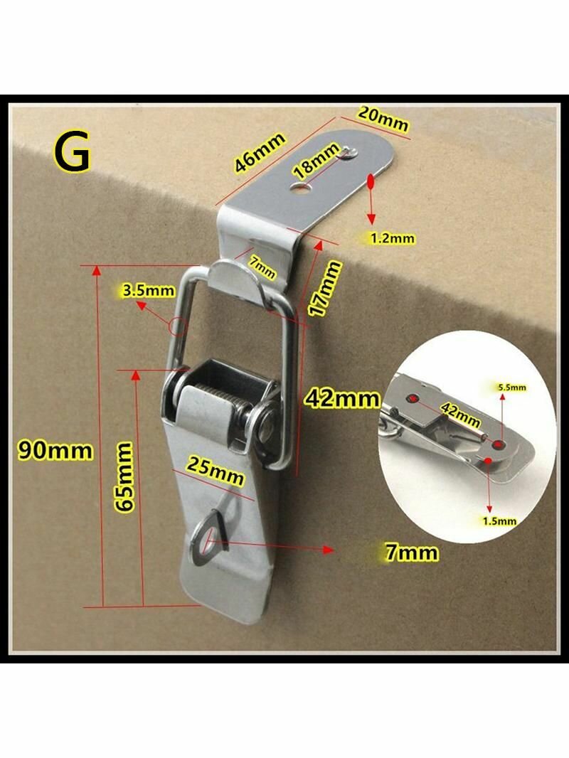 Крюк 90 градусов защелка
