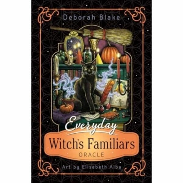 Карты Таро "Everyday WitchAndapos; s Familiars Oracle" Llewellyn / Фамильяры Повседневной Ведьмы - Оракул 65603