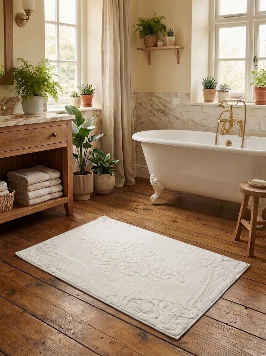 Коврик для ванной и туалета большой Natali's Carpets 120х180 см Турция