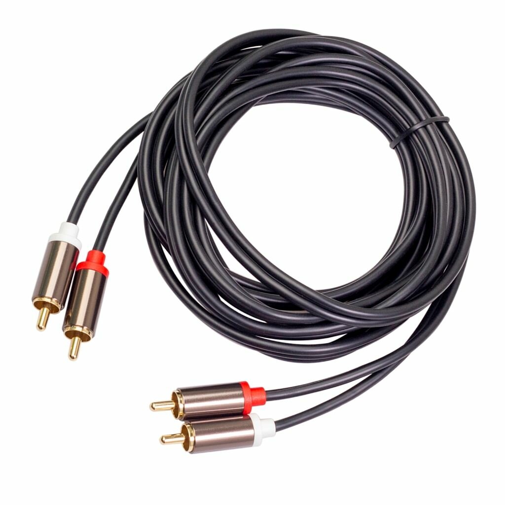 Кабель 2RCA AUX, подключаемый к разъемам Проводной линии, Вспомогательный шнур для ТВ-приставки
