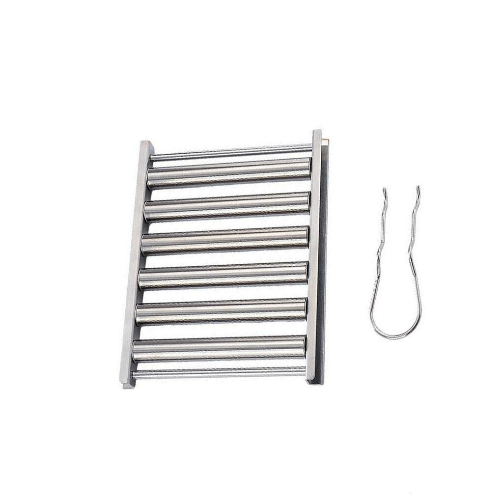 BBQ Hot Dog Grillers из нержавеющей стали колбасной колбасой с комфортной ручкой, - 18х14см