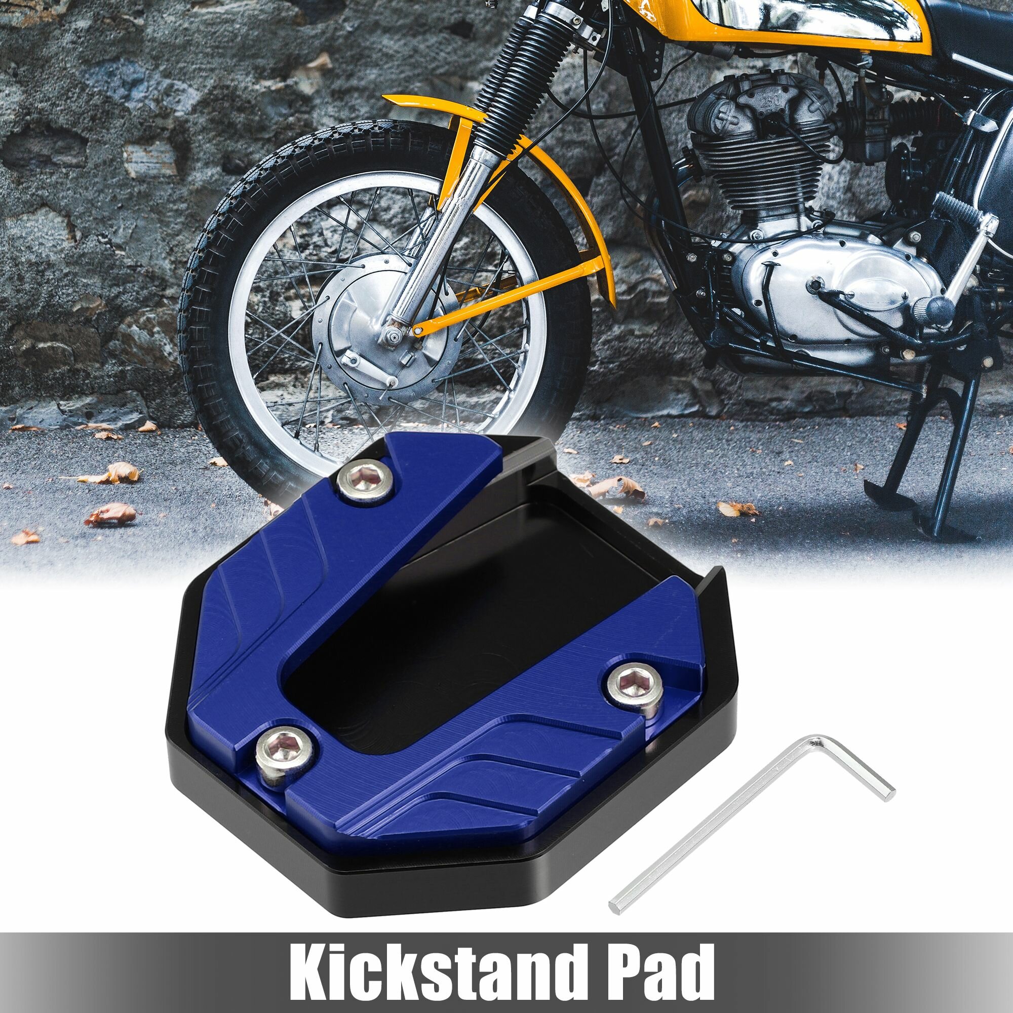 Накладка противоскользящая боковой подножки мотоцикла