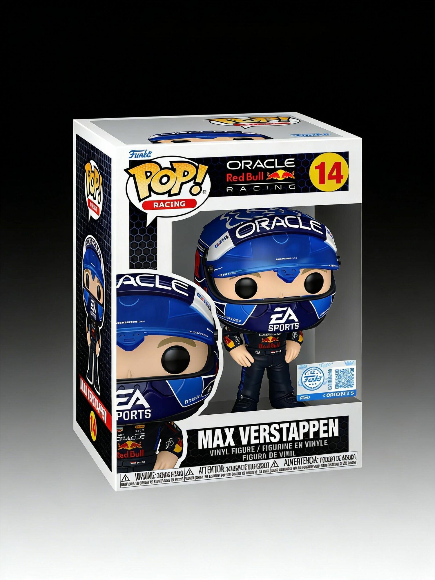 Фигурка Funko POP RACING! F1 Red Bull Racing Formula 1 Team Max Verstappen#14