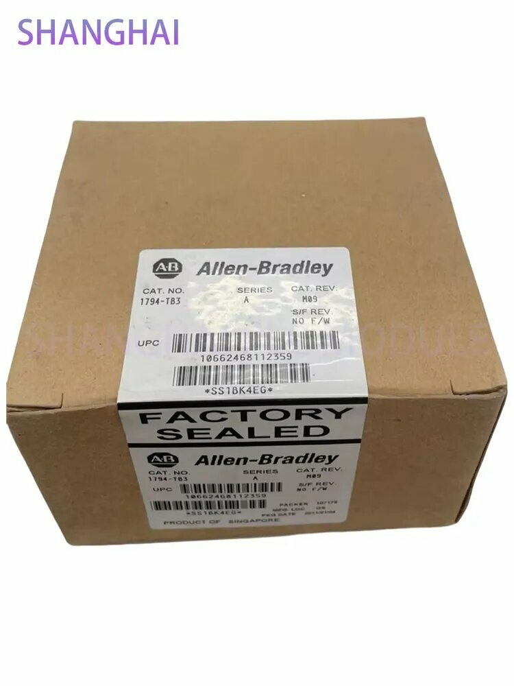 Новый оригинал Базовый модуль Allen-Bradley 1794-TB3