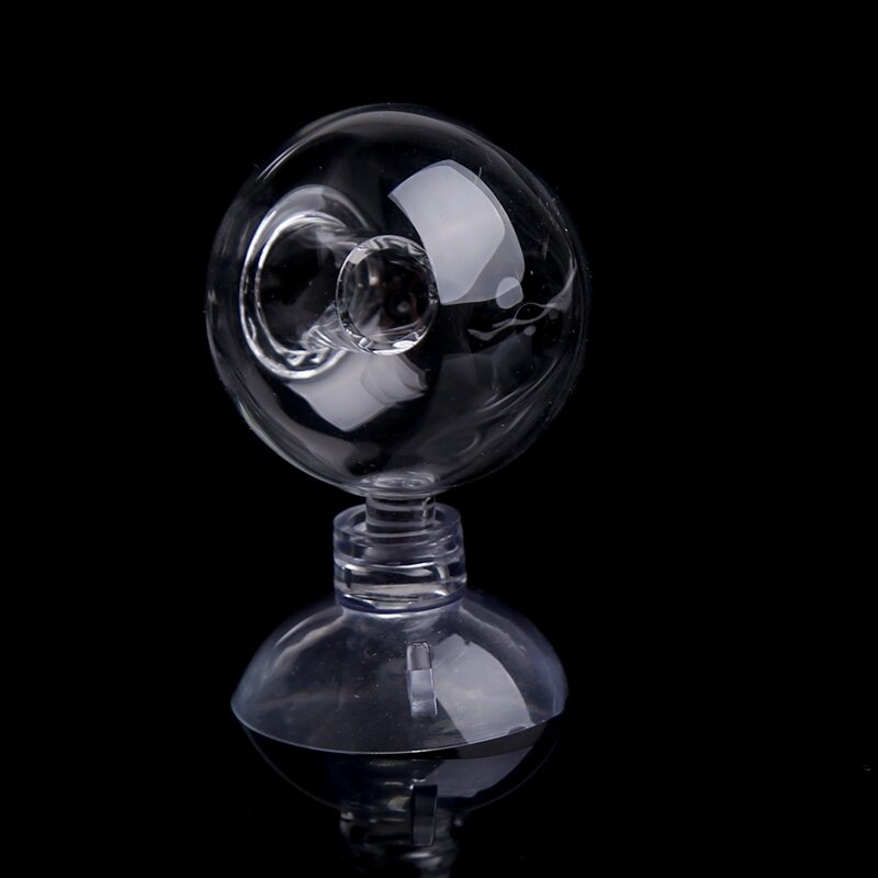 Индикатор CO2 Glass Drop Checker для аквариумов с комнатными растениями Легко фиксируется на присоске, используется с раствором реагента PH Компактный размер