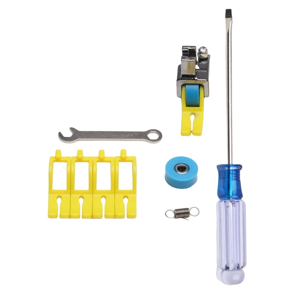 Набор прижимных лапок для плоской машины Аксессуары для швейных машин для рубашек Шторы Тонкие и толстые ткани Сшивание