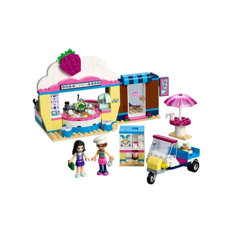 LEGO Good friend Collection Оливия'H Клубничный торт Кафе Пластиковые конструкторы 335 шт. 41366