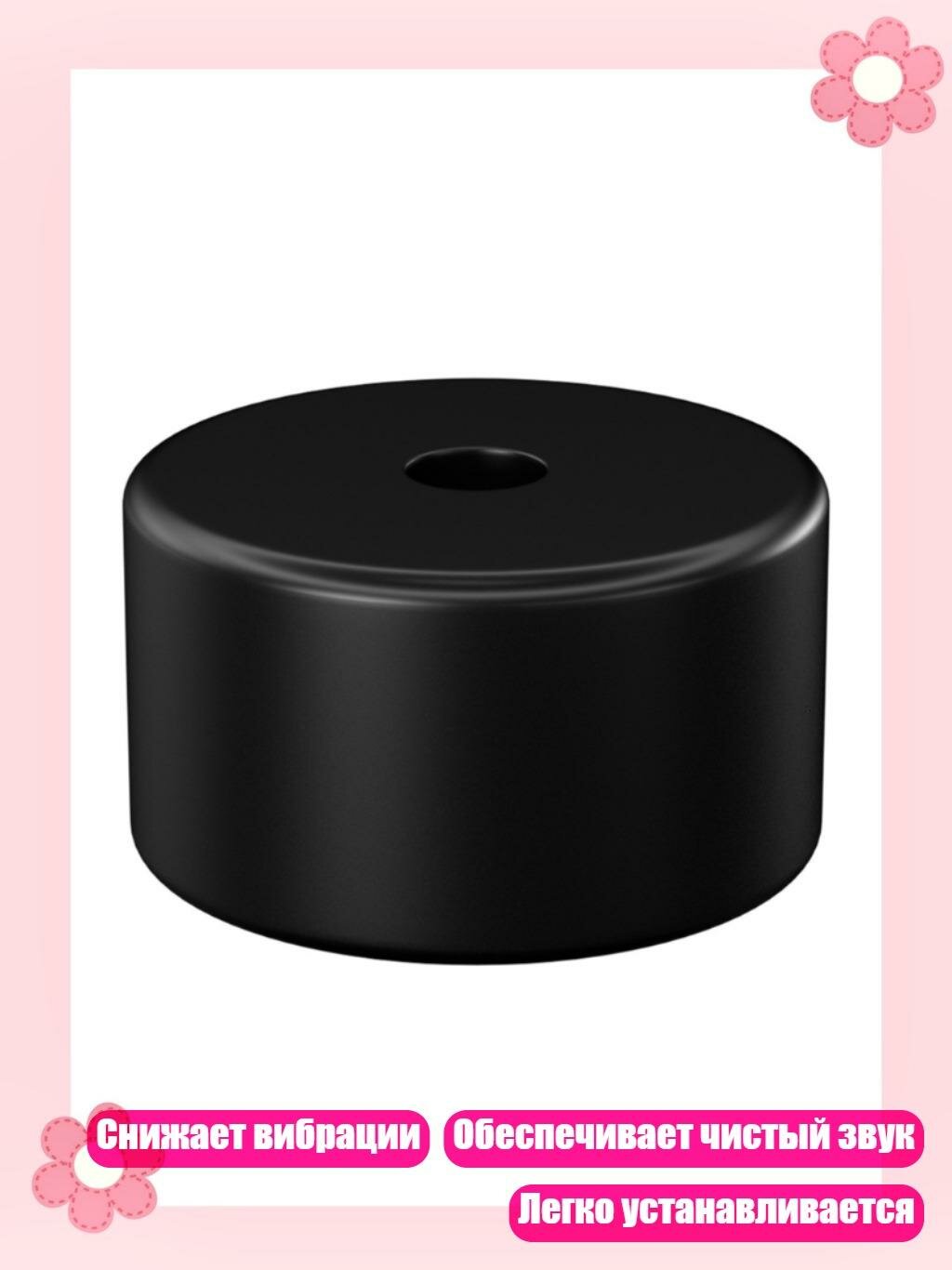 Адаптер из алюминия для винила 7 дюймов, Черный