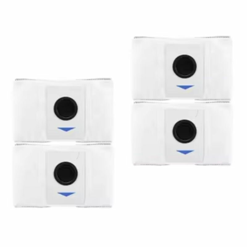 4 мешка для сбора пыли для роботовпылесосов T20/T20MAX/T20PRO/X1 OMNI/T10 Omni/Turbo, запасные части для роботовпылесосов