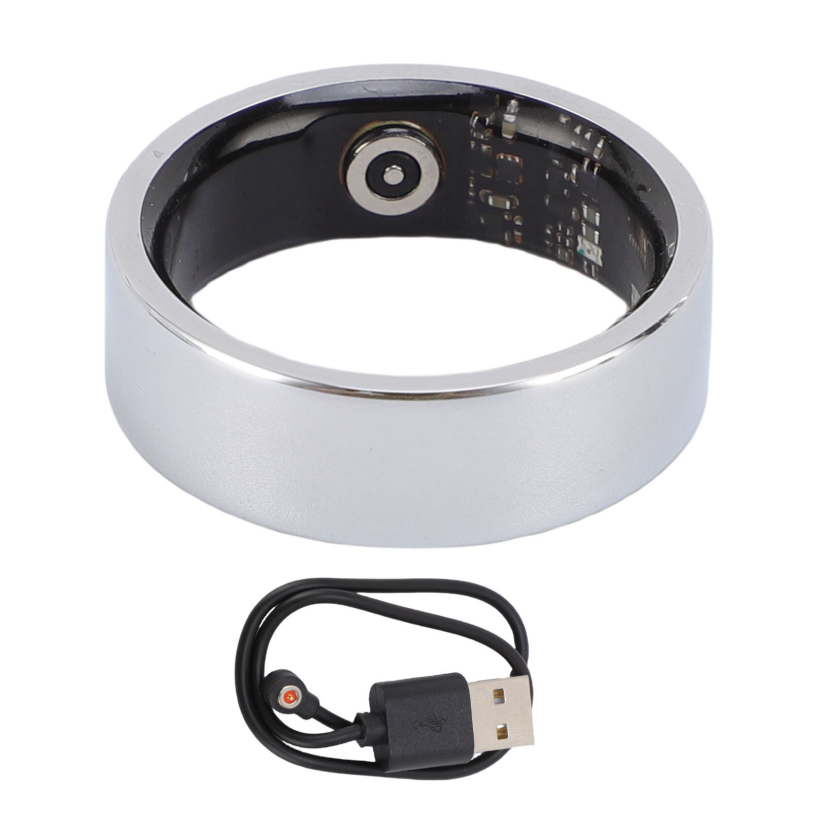 Умные кольца, подсчет шагов, управление жестами, GPS-позиционирование, водонепроницаемость IP68, фитнес для работы, тренировок и сна, размер 11.