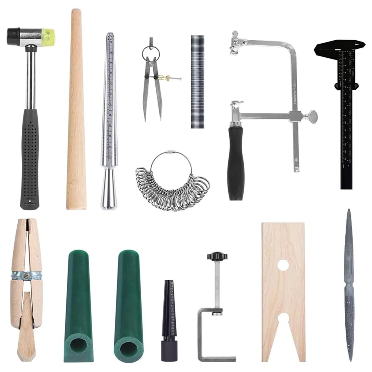 2025 Новые ювелирные изделия из воскового кольца, набор инструментов для резьбы по размерам, набор форм для изготовления воска, ювелирные изделия, восковая трубка, ювелирная восковая пила, рама, кольцо для