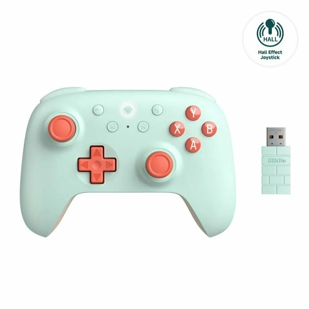 8BitDo New Ultimate 2C Беспроводной Игровой Контроллер Для ПК, Windows 10/11, Steam Deck, Raspberry Pi, Android
