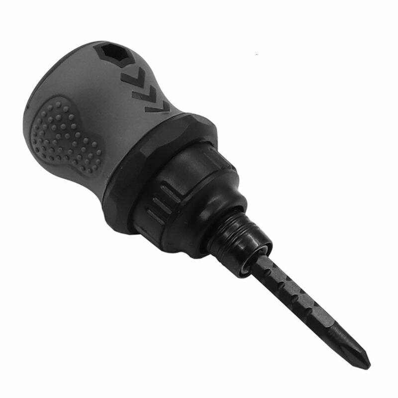 Многофункциональная телескопическая отвёртка с реверсивной битой