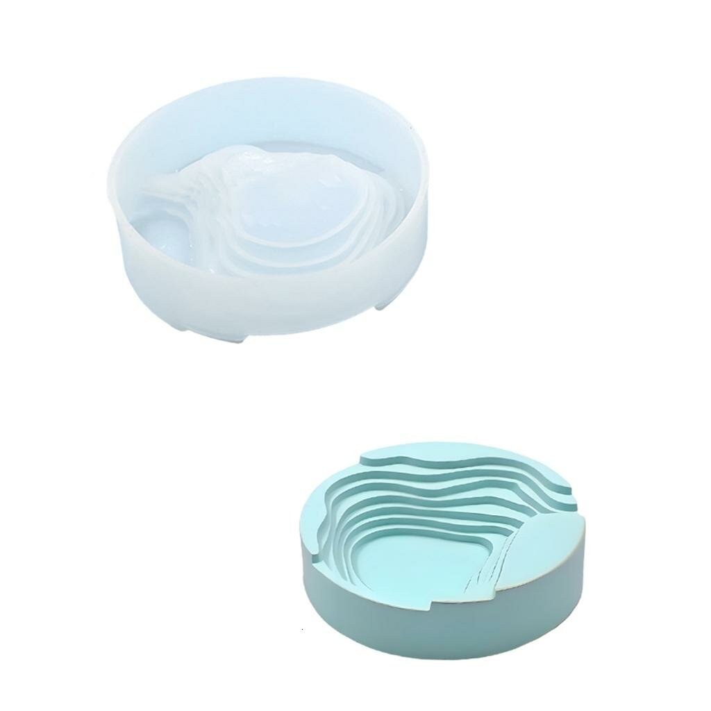 Террасный плантер из перерабатываемого эластомера для украшений и дома, Круглый