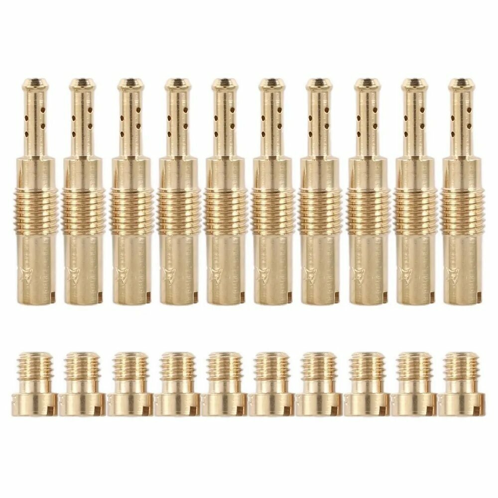 KNOW EASY-Комплект из 10 основных жиклеров карбюратора и жиклёра/пилота для мотоцикла PWK CVK PWM KSR