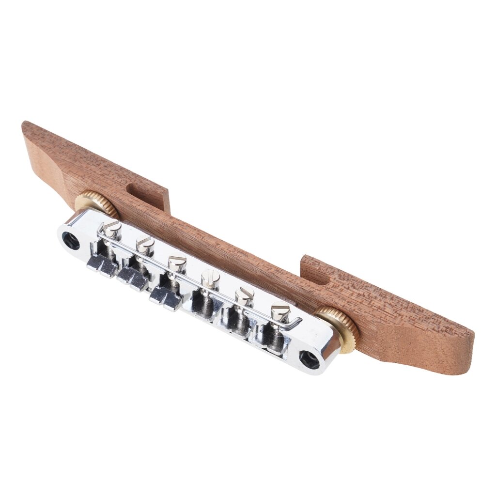 6-Струнный Деревянный Гитарный Бридж Электрогитарный Бридж Джазовые Гитарные Седла Гитарный Бас-Бридж Деревянные Роликовые Седла Бридж