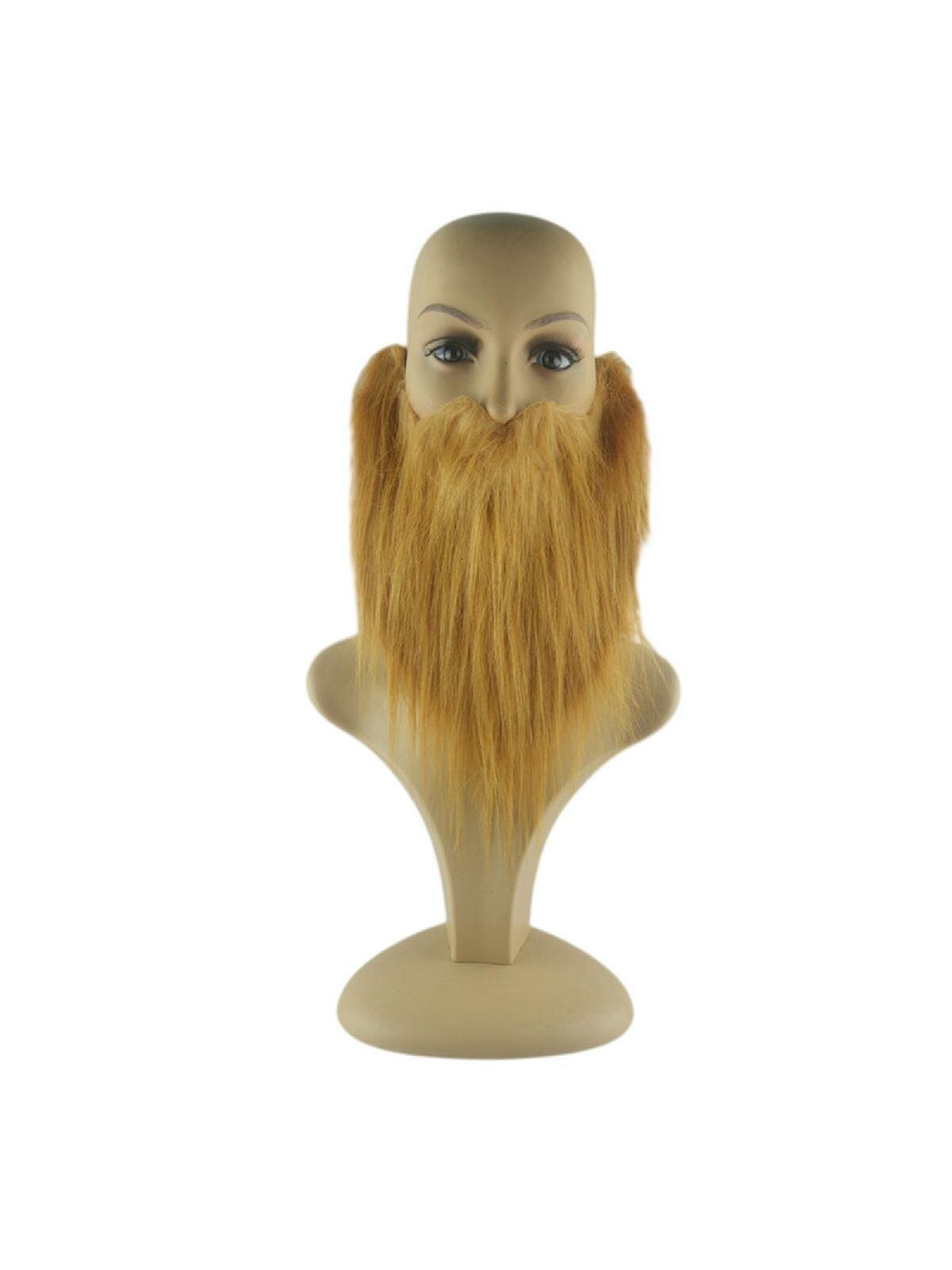 Искусственная борода для костюма, Коричневый