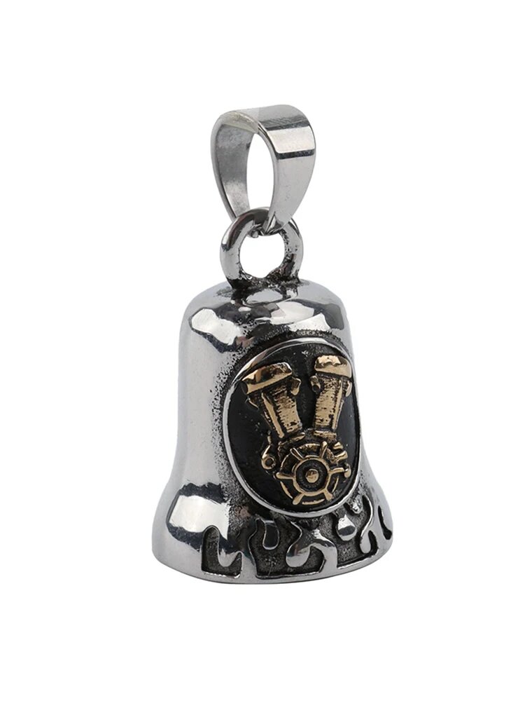 Аксессуары для мотоциклов, велосипедные колокольчики из нержавеющей стали, крыло/Череп/двигатель из Индии, универсальные для Harley Softai Bobber Chopper